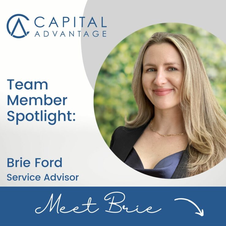 Team Member Spotlight: Brie Ford, Service Advisor - Capital Advantage, Inc.